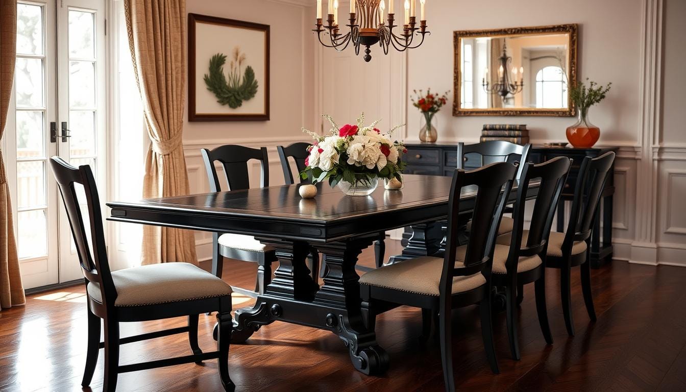 Best black wood dining table
