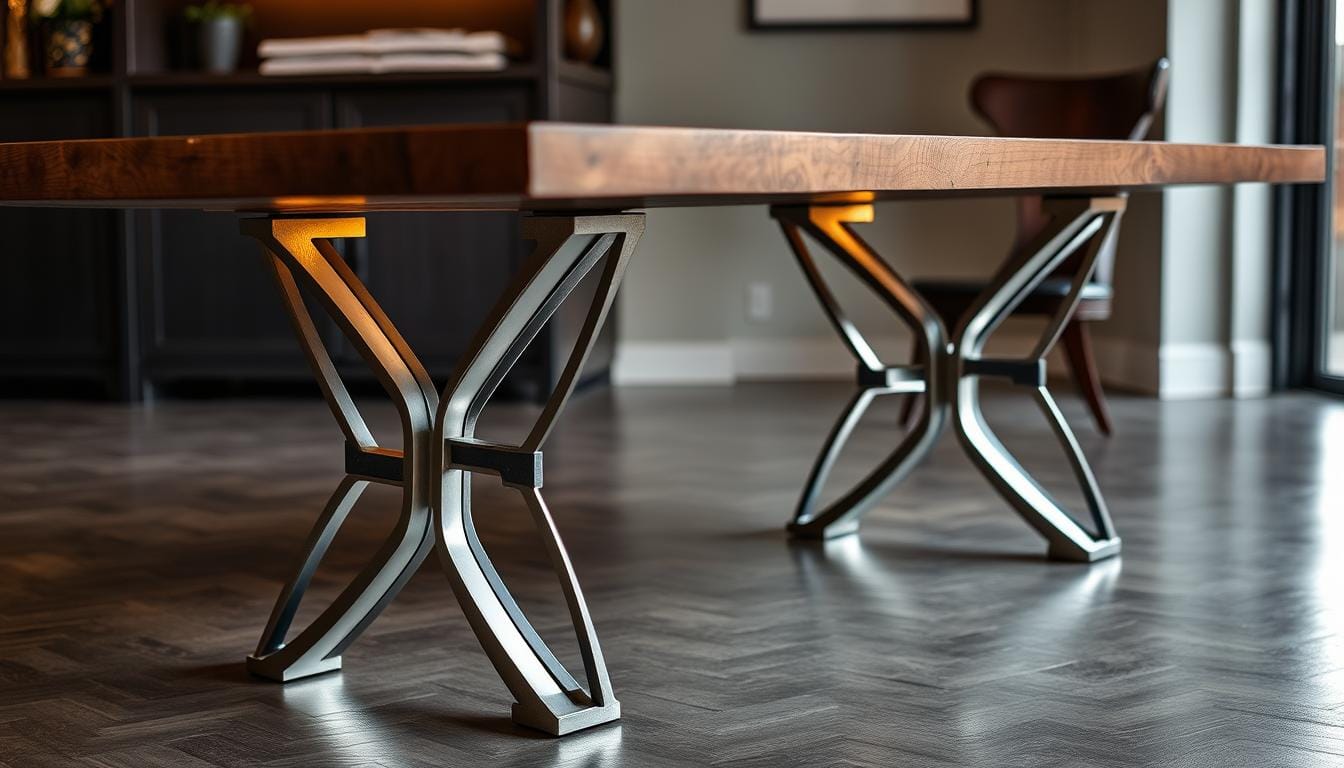 Stylish Metal Dining Room Table Legs for Your Home