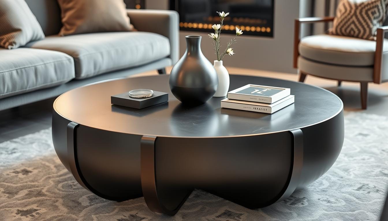 Round Metal Cocktail Table Adds $1000+ Home Value Instantly - Top ...