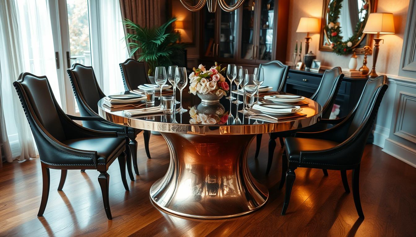 Copper Dining Table: Adding Warmth to Your Dining Room